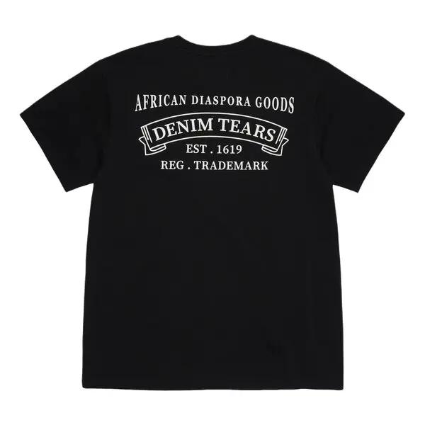 DENIM TEARS Adg Banner T-shirt