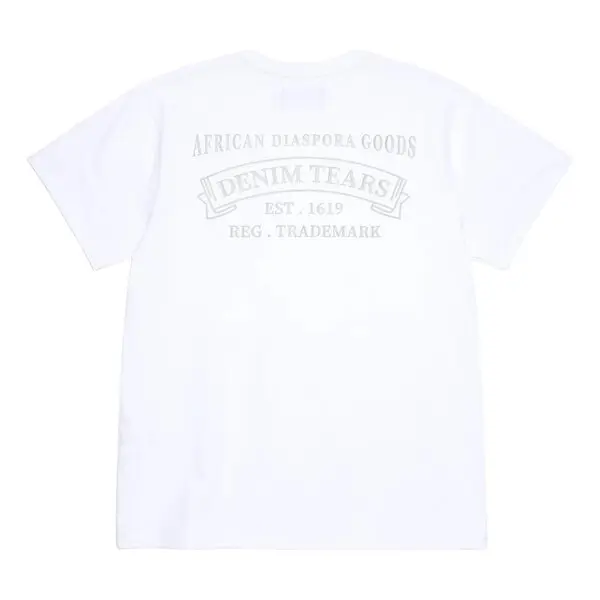 DENIM TEARS Adg Banner T-shirt
