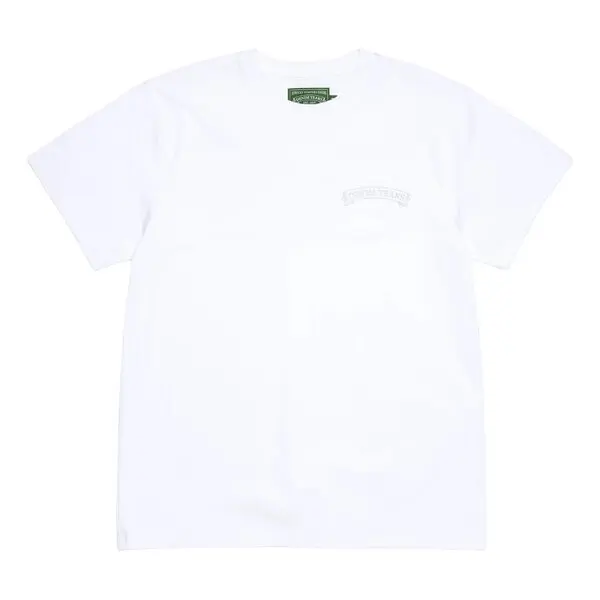 DENIM TEARS Adg Banner T-shirt - White