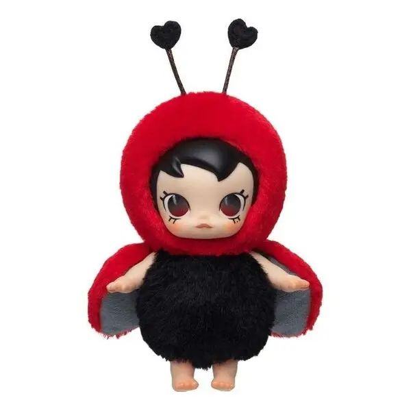 POP MART Baby Molly Buggy Roam Series Vinyl Plush Pendant 'crying Bubble - Multi-color
