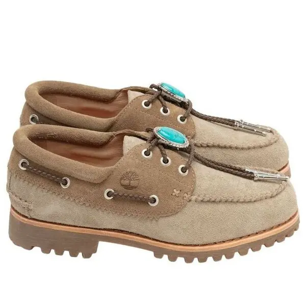 Timberland X Packer 3-eye Lug Handsewn Boat 'santa Fe