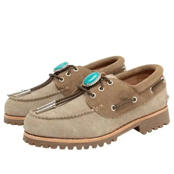 Timberland X Packer 3-eye Lug Handsewn Boat 'santa Fe