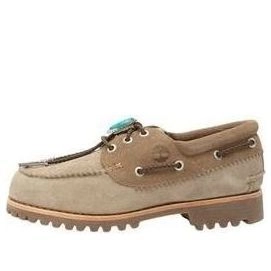 Timberland X Packer 3-eye Lug Handsewn Boat Shoes - Tan/brown