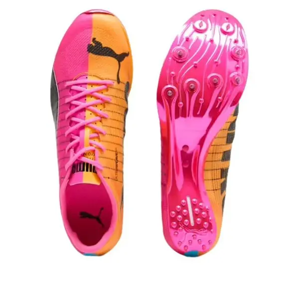 PUMA Evospeed 400 Nitro Elite 2 Track Spikes - Poison Pink/sun Stream/black