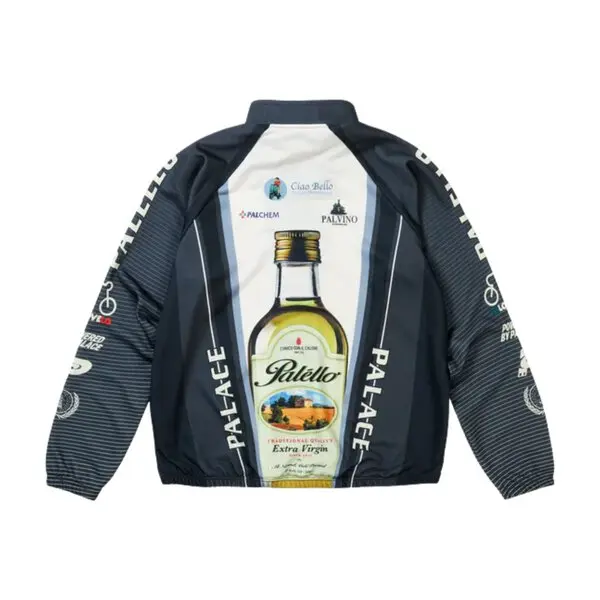 PALACE Palello Cycling Zip Jacket - Black