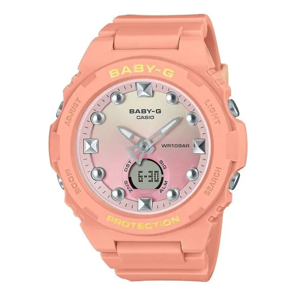 Casio Baby-g Bga-320 Series Digital Watch - Orange
