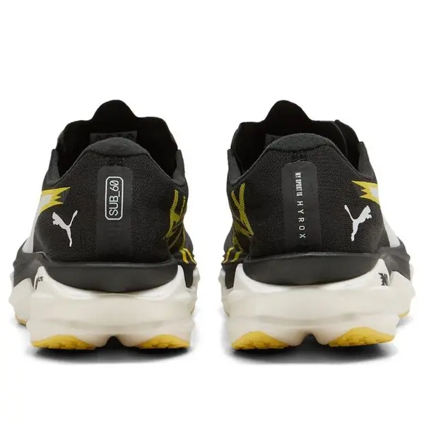 PUMA X Hyrox Deviate Nitro Elite 4 Athletic Sneakers - Black/vibrant/yellow