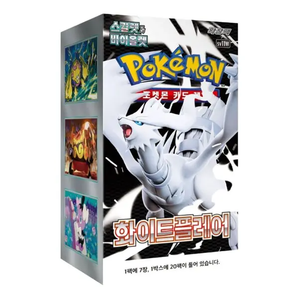 POKEMON Card Kr Scarlet & Violet Expansion Pack White Flare Box