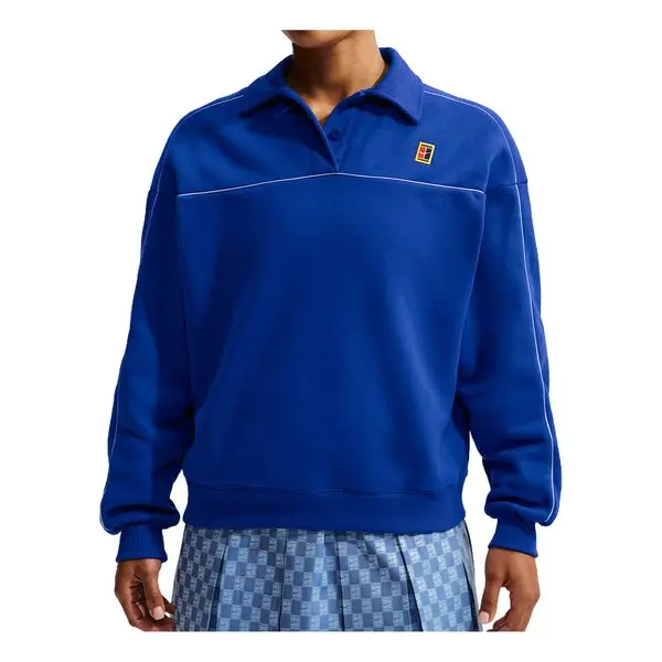 Nike Court Collection Fleece Sweatshirt - Old Royal