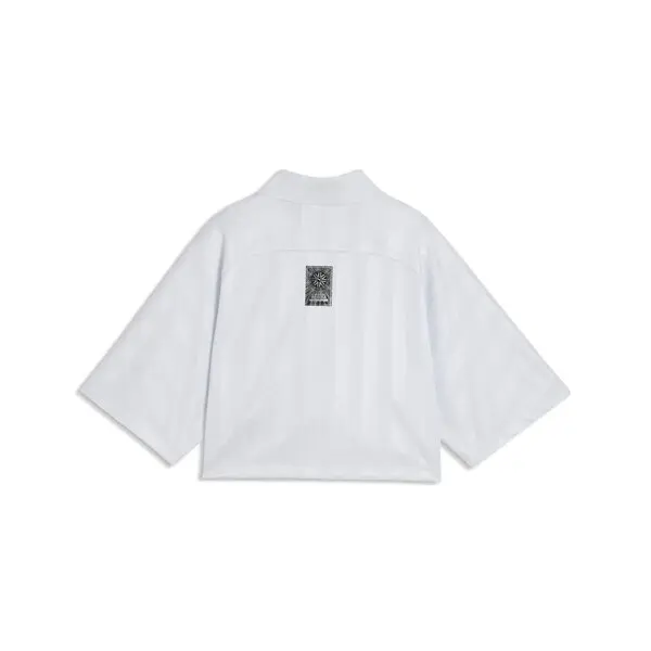 PUMA X Bmw Motorsport Cropped Polo - Silver Mist