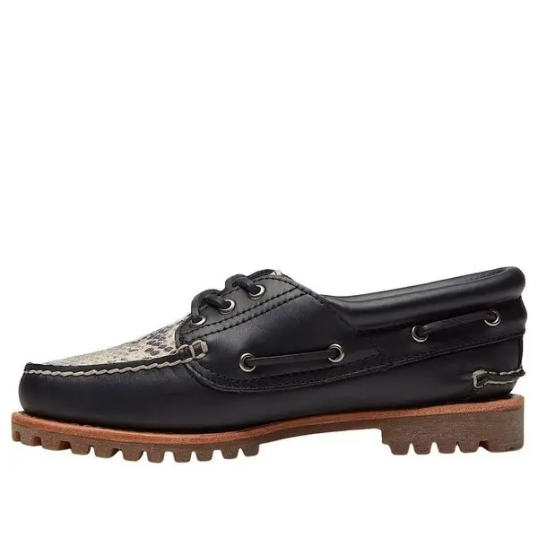 Timberland Authentic Boat Shoe 'snake Black