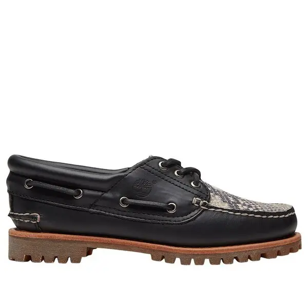 Timberland Authentic Boat Shoe 'snake Black