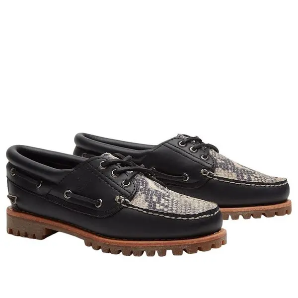 Timberland Authentic Boat Shoe 'snake Black