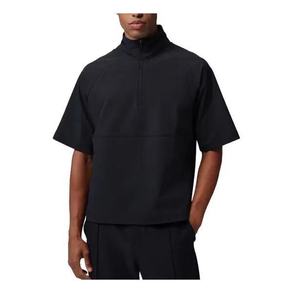 JORDAN Dri-fit Golf Wind Shirt - Black