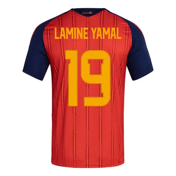 Adidas Lamine Yamal Spain National Team Football Jersey - Vivid Red