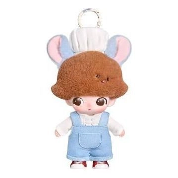 POP MART Dimoo World X Pixar Series Vinyl Plush Pendant Remy - Multi-color