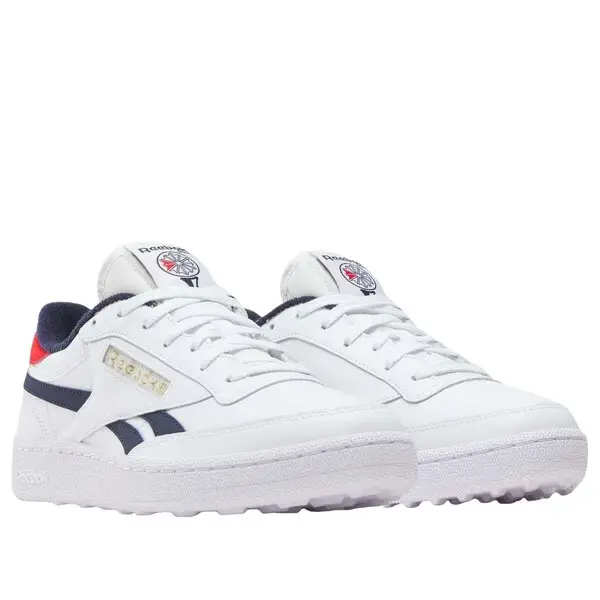 REEBOK Club C Revenge Golf Sneakers - White Navy Red