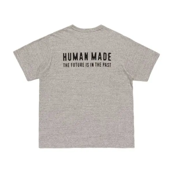 HUMAN MADE Animal Badge T-shirt #3 - Gray