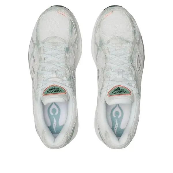 Saucony Progrid Guide 'spiritual Guidance' Athletic Sneakers - White/verde