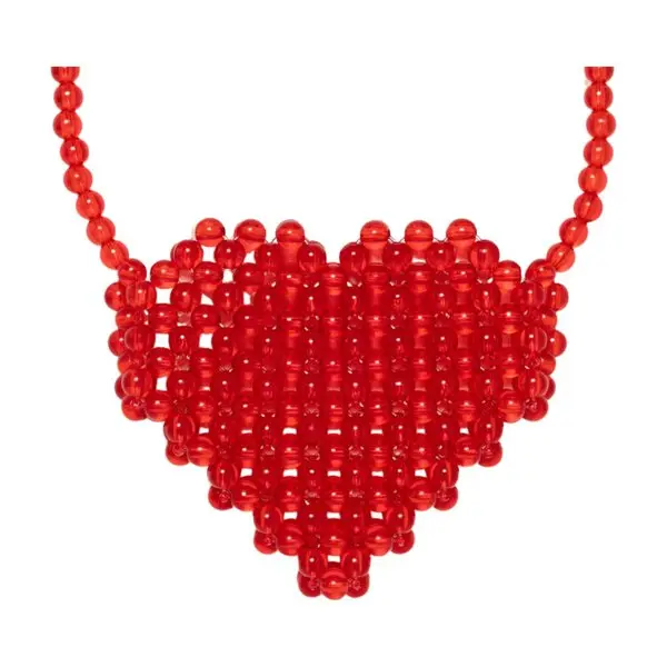 HUMAN MADE Heart Beaded Bag
