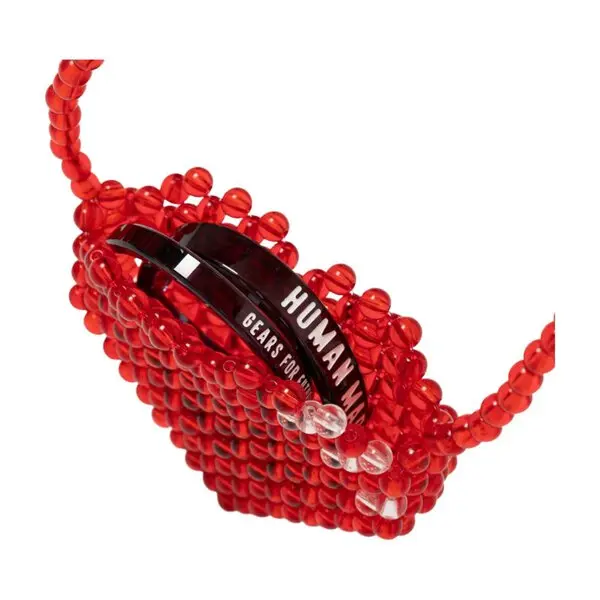 HUMAN MADE Heart Beaded Bag