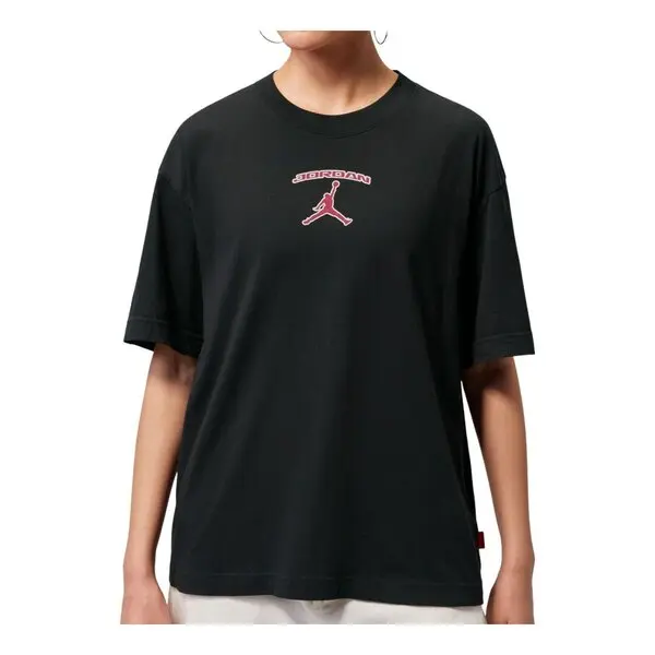 JORDAN Jumpman" Graphic T-shirt - Black
