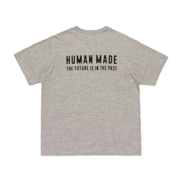 HUMAN MADE Animal Badge T-shirt #2 - Gray