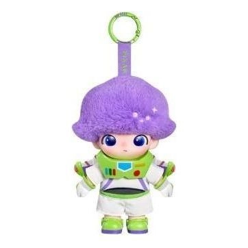 POP MART Dimoo World X Pixar Buzz Lightyear Vinyl Plush Pendant - Multi-color