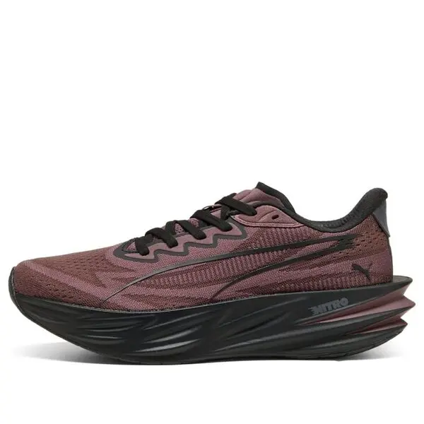 PUMA Deviate Nitro Athletic Sneakers - Rich Cocoa Black