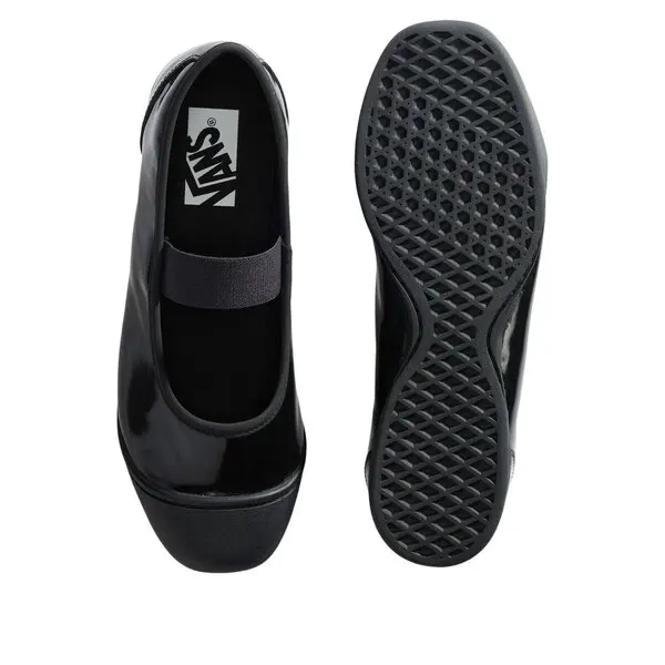 VANS Mary Jane Prima Flat Shoes - Black