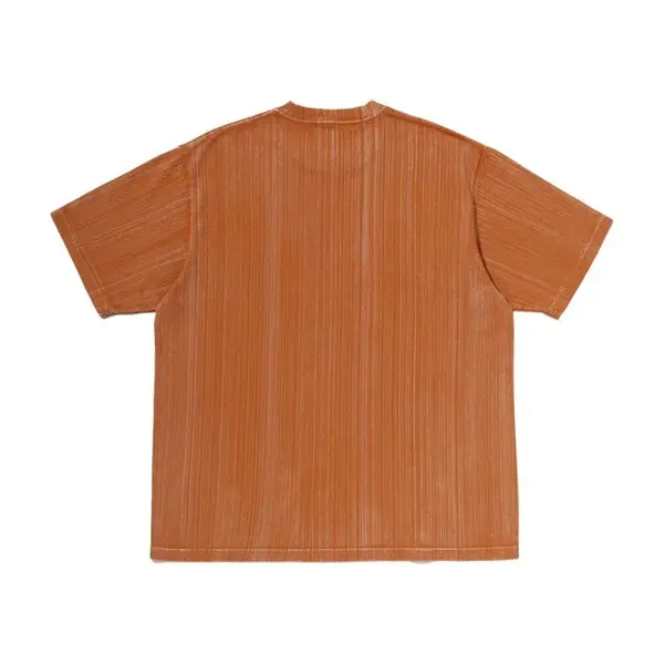 A BATHING APE Brush College Relaxed Fit T-shirt - Brown