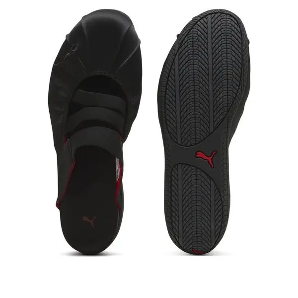PUMA Speedcat Mule Satin 'black Red
