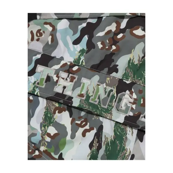 A BATHING APE Hybrid Camouflage Snowboard Jacket