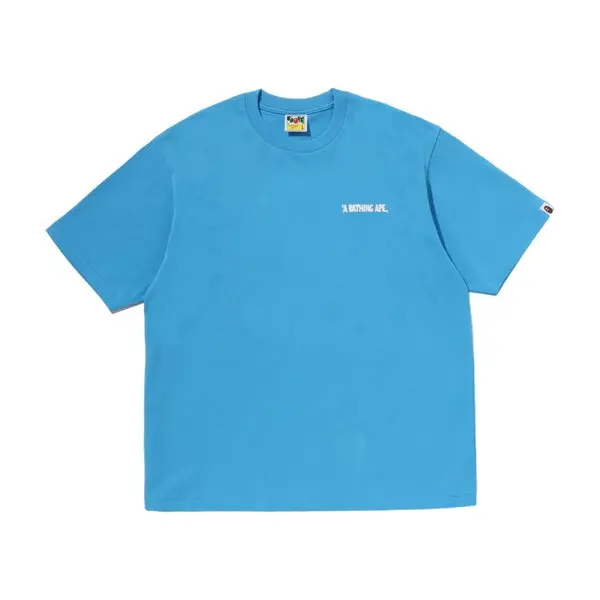 A BATHING APE Shark Seijin Logo T-shirt - Blue
