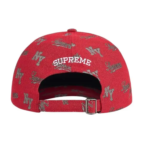 Supreme Ss26 Monogram 6-panel Cap