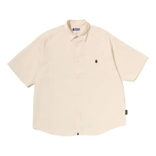 A BATHING APE Big College Shirt