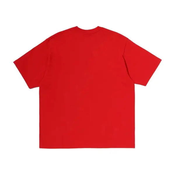 A BATHING APE Hybrid Camo College Relaxed Fit T-shirt - Red