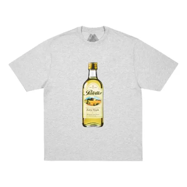 PALACE Extra Virgin T-shirt - Grey Marl