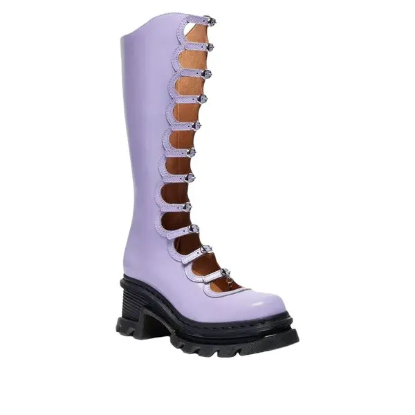 Dr. Martens X Marc Jacobs Knee-high Boots - Bright Lavender