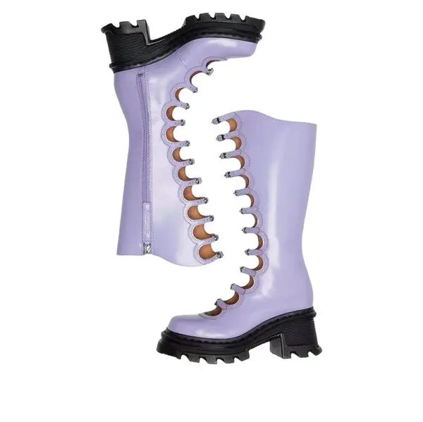Dr. Martens X Marc Jacobs Knee-high Boots - Bright Lavender