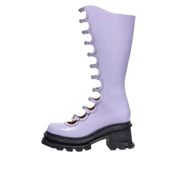 Dr. Martens X Marc Jacobs Knee-high Boots - Bright Lavender