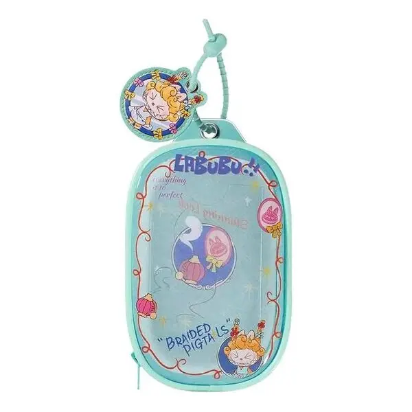 POP MART The Monsters Labubu Hair Salon Series Display Bag 'braided Pigtails - Multi-color