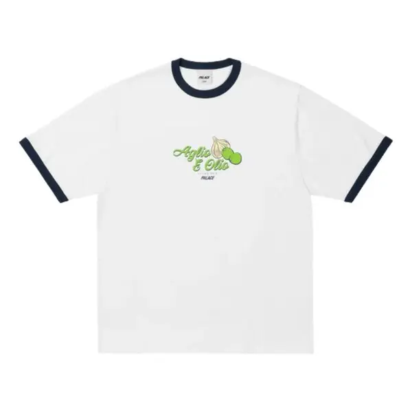 PALACE Aglio E Olio Ringer T-shirt - White