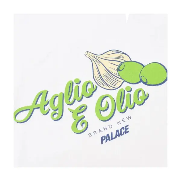 PALACE Aglio E Olio Ringer T-shirt - White