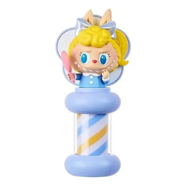 POP MART The Monsters Labubu Hair Salon Series Glowing Fridge Magnet High Ponytail - Multi-color