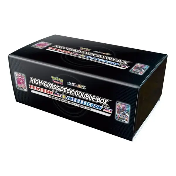 POKEMON Card Sword & Shield High Class Deck Double Box Featuring Gengar Vmax & Inteleon Vmax - Multi-color