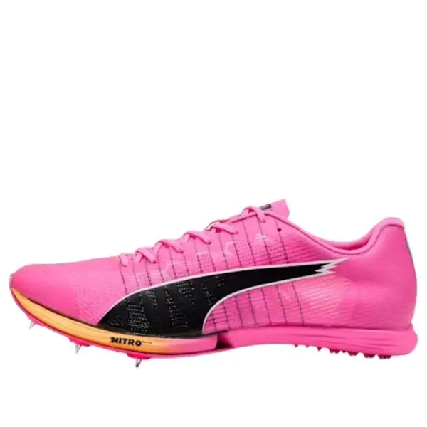 PUMA Evospeed Forte Nitro Elite Track Spikes - Poison Pink/sun Stream/black