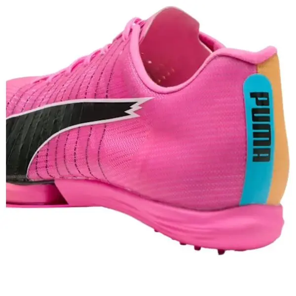 PUMA Evospeed Forte Nitro Elite Track Spikes - Poison Pink/sun Stream/black