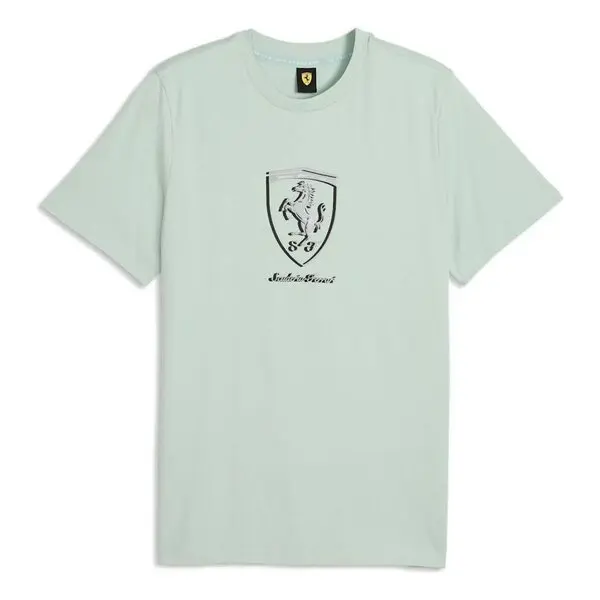 PUMA X Scuderia Ferrari Graphic T-shirt - Creme De Mint