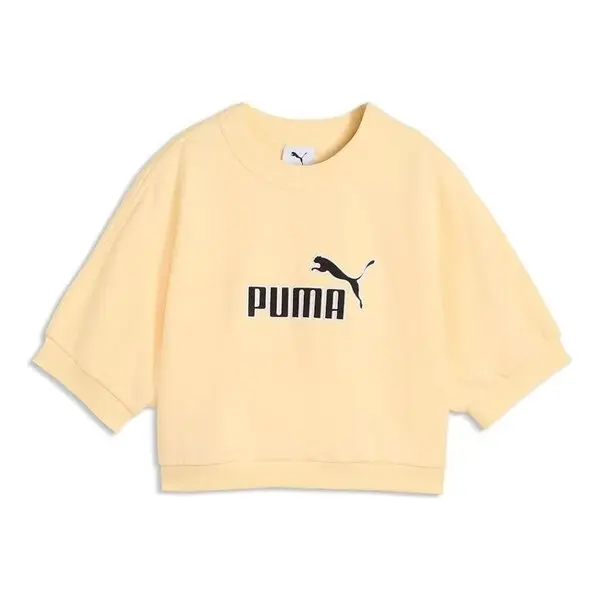 PUMA Relaxed Fit Sweatshirt - Buttercream